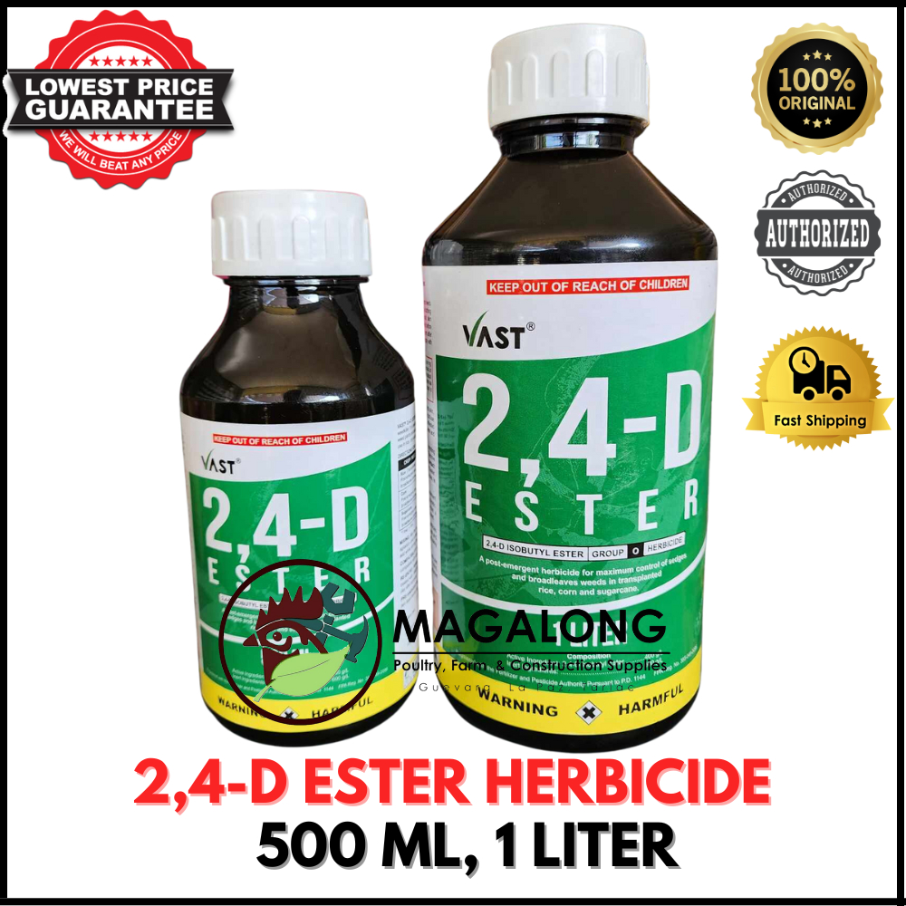 24D ESTER HERBICIDE (FOR KANGKONG, WATERLILY AND OTHER BROAD LEAVES ...
