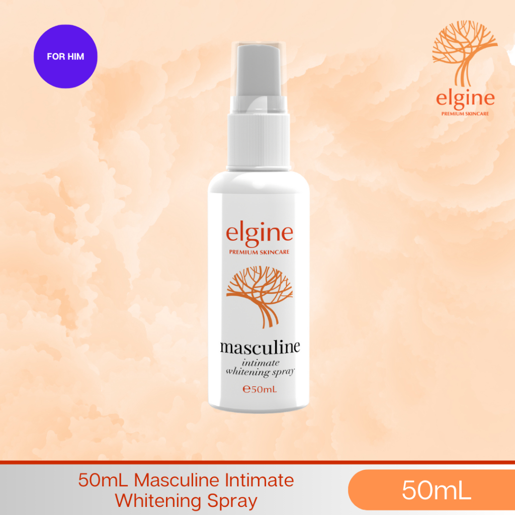 Elgine Premium Skincare Masculine Intimate Whitening Spray | Shopee ...