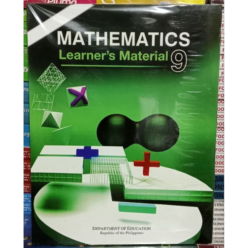 MATHEMATICS LEARNER'S MATERIALS GRADE 9 ( BRAND NEW ) | Shopee Philippines