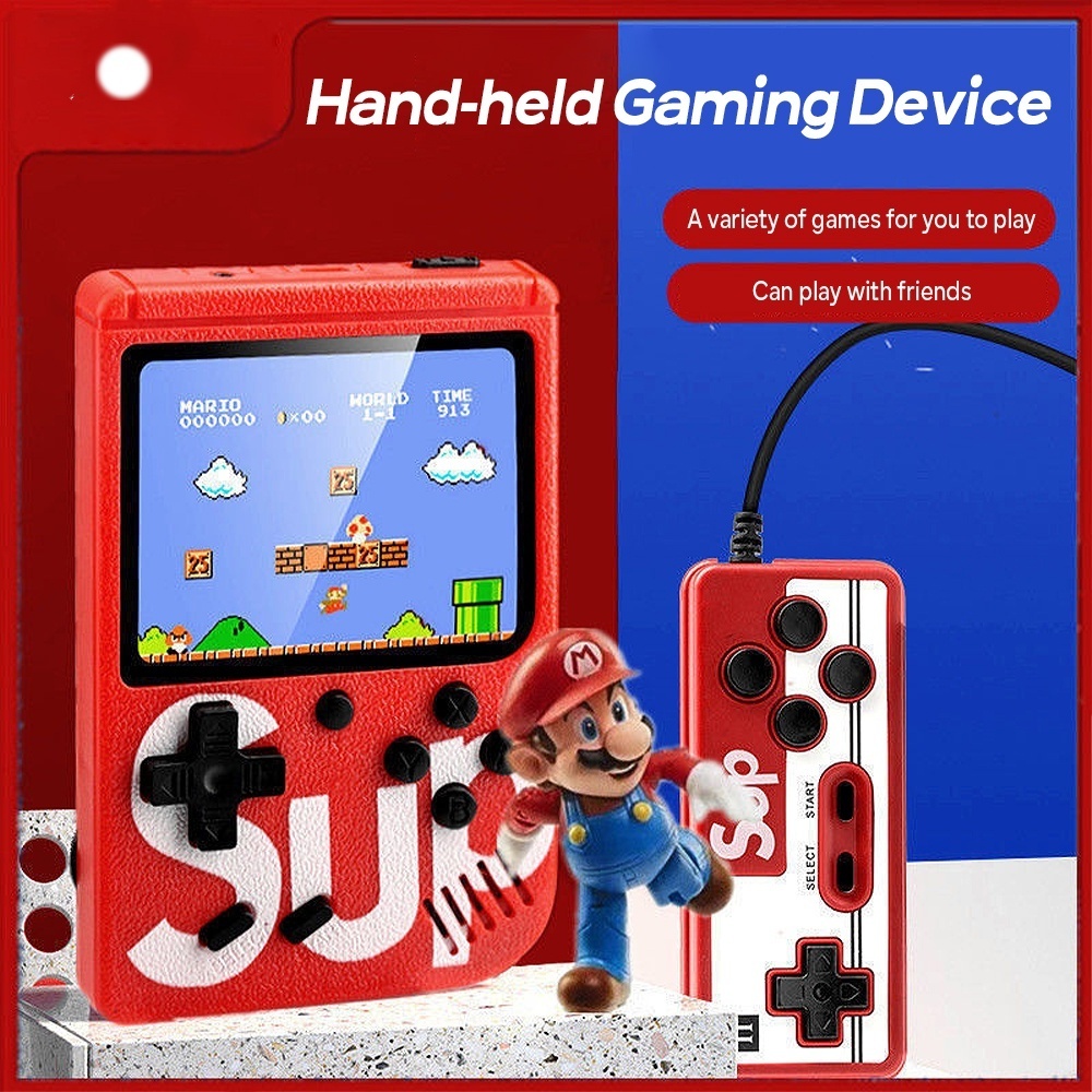 SUP 2 Player Game Portable Retro Mini Pocket Game Sup Game Box 400 in 1 ...