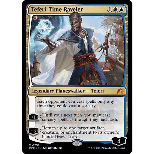 Teferi, Time Raveler - Ravnica Remastered (RVR) | Shopee Philippines