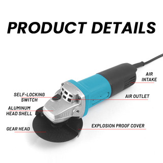 REAIM Angle Grinder & Drill Electric Barena Combo Set 2in1 Power Tool ...