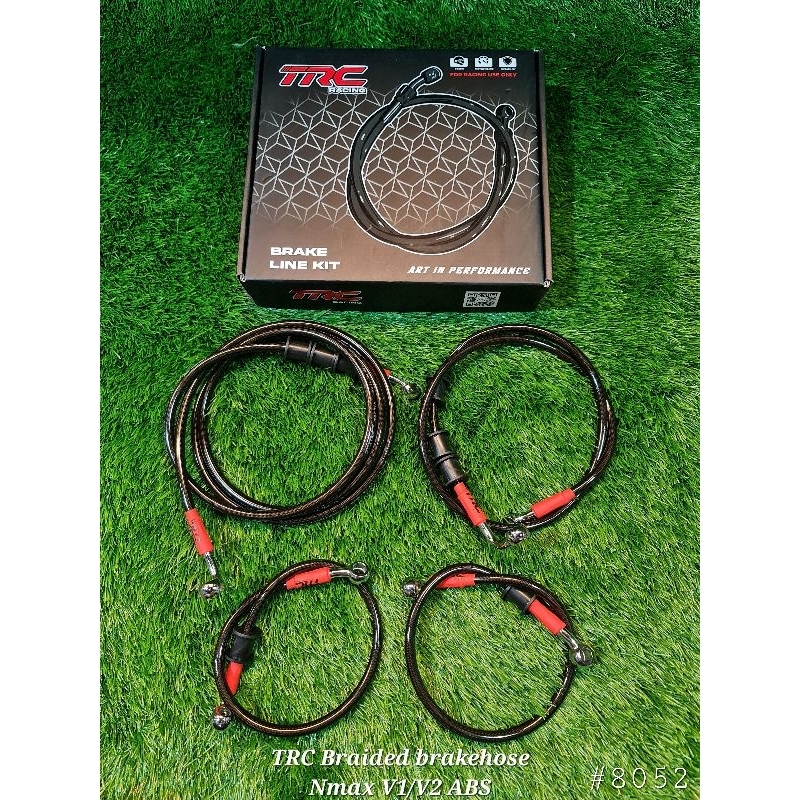 TRC Braided brakehose for Nmax V1/Nmax V2/Aerox V1/Aerox V2 ABS ...