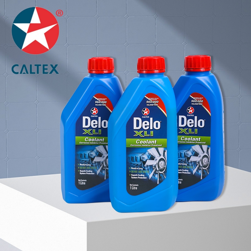 Caltex Delo Xli Coolant 【1L】 (GREEN) Corrosion Inhibitor Premixed for ...