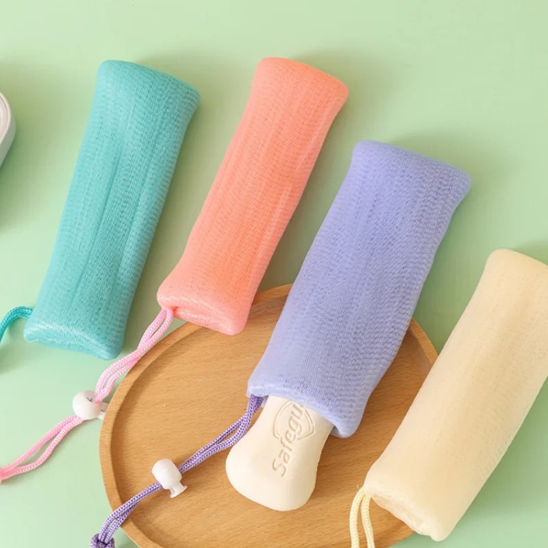 1pc Soap Foaming Mesh Net Body Shower Cleaning Bubble Mesh Bag | Shopee ...