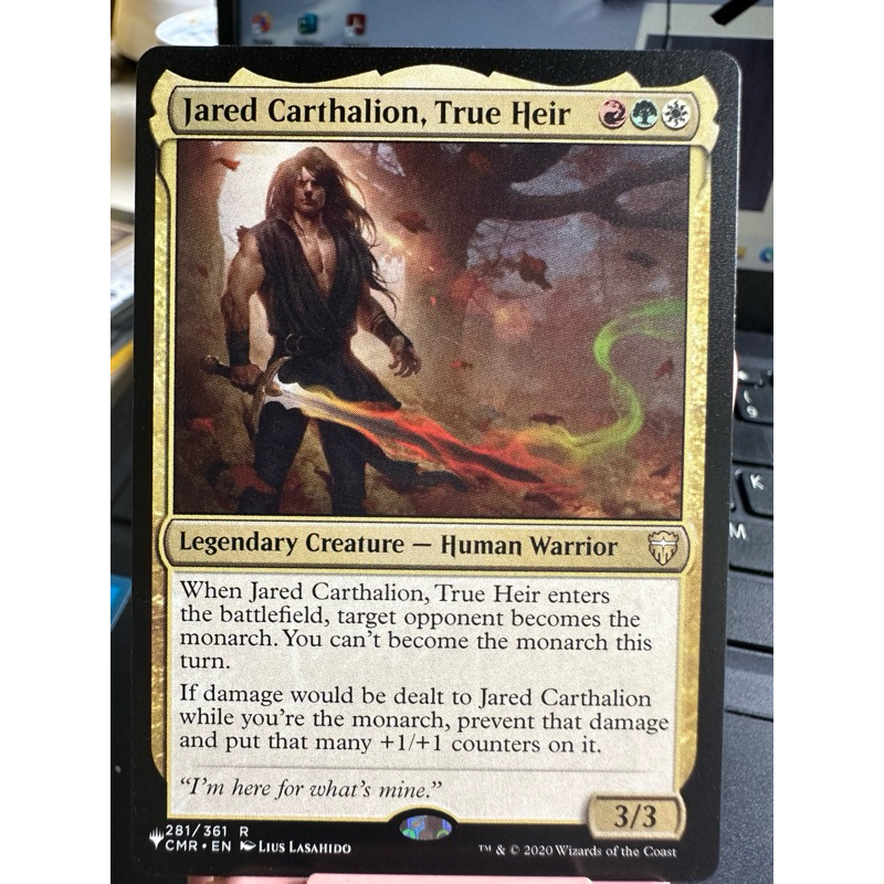 Magic the Gathering- Jared Carthalion, True Heir | Shopee Philippines