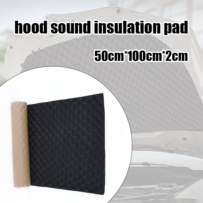 Car Black Sound Proofing Pad Car Sound Proofing Deadening Sound ...