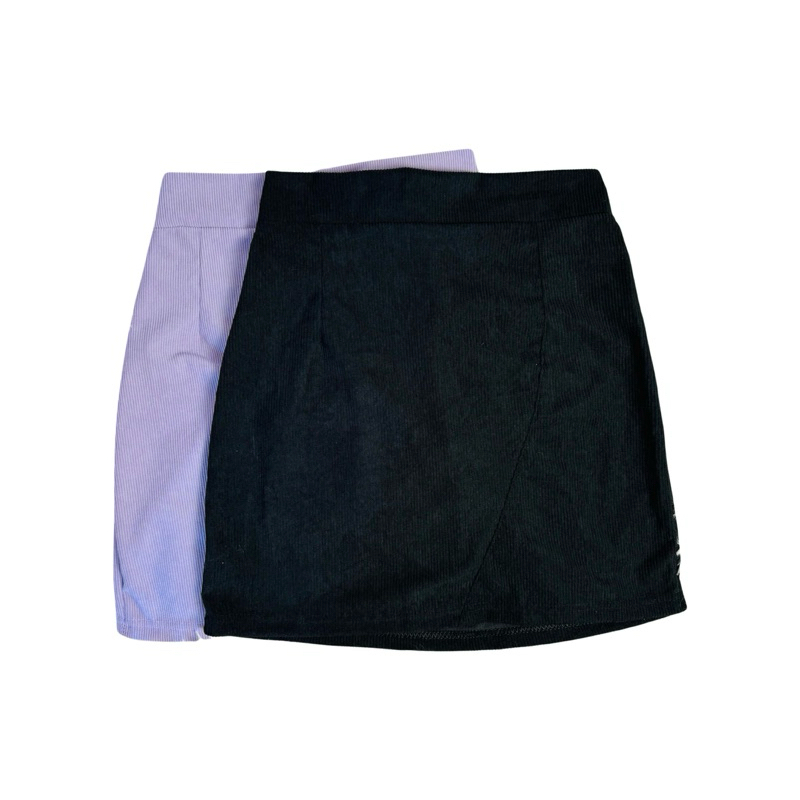 PAMASKO SALE Corduroy Mini Skirt for Teens fit 23-26 waistline | Shopee ...