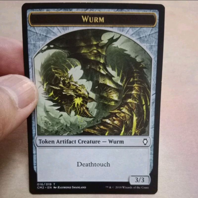 Wurm Token with Deathtouch (Magic the Gathering) | Shopee Philippines