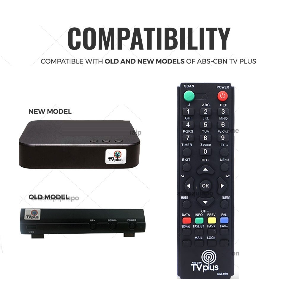 cod ABS-CBN TVPLUS REMOTE TV PLUS REMOTE CONTROL | Shopee Philippines