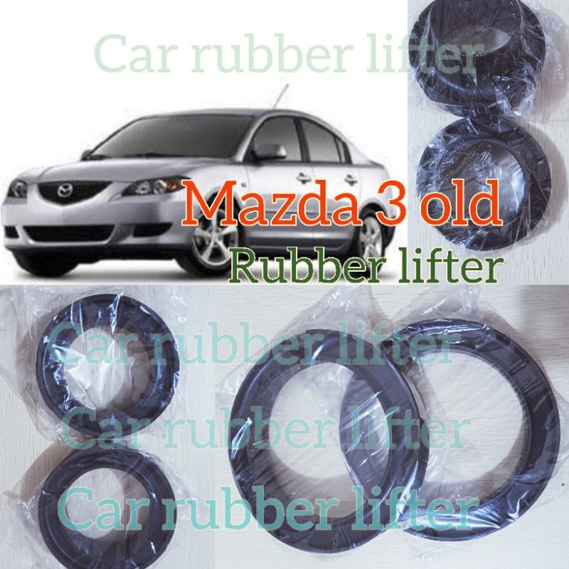 Rubber lifter for MAZDA 3 old model SET 2pcs in one set | Shopee ...
