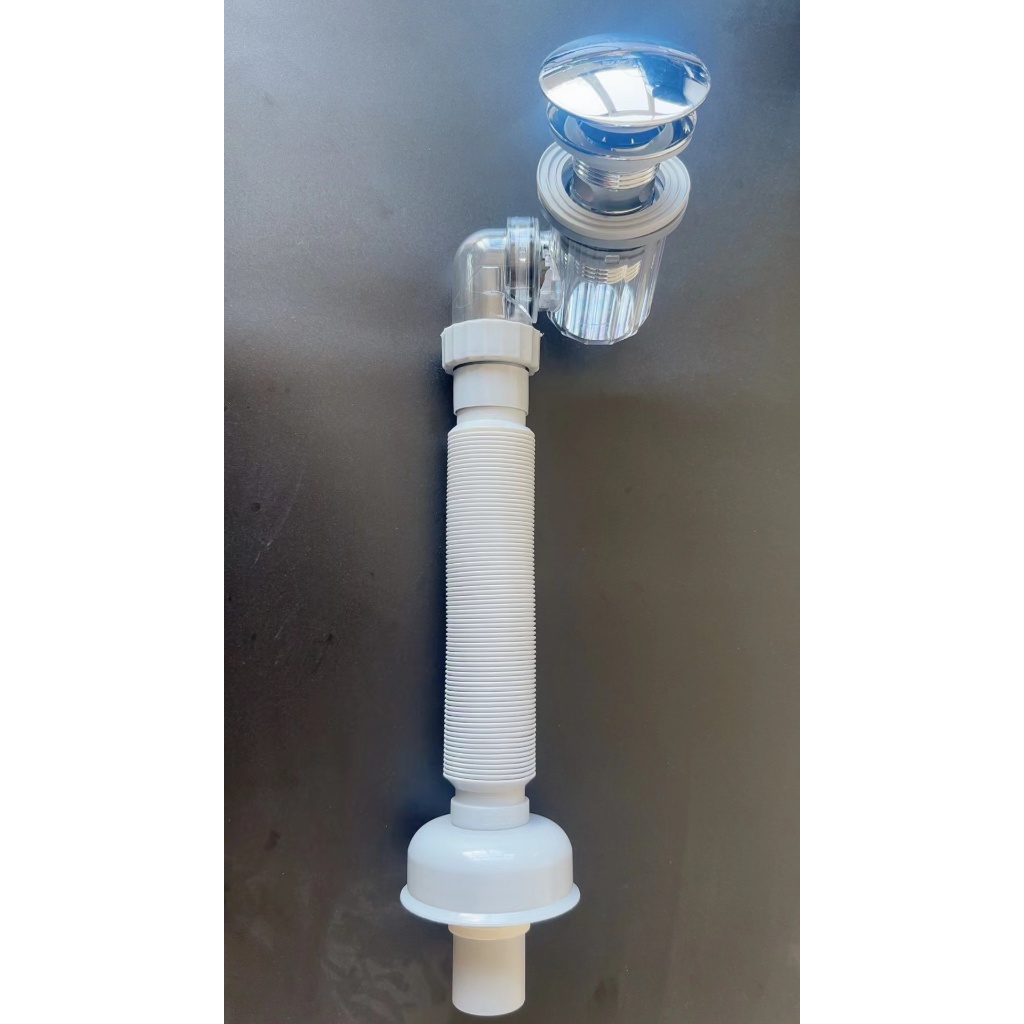 pop-up/swivel flexible retractable sink drain pipe tube hose | Shopee ...