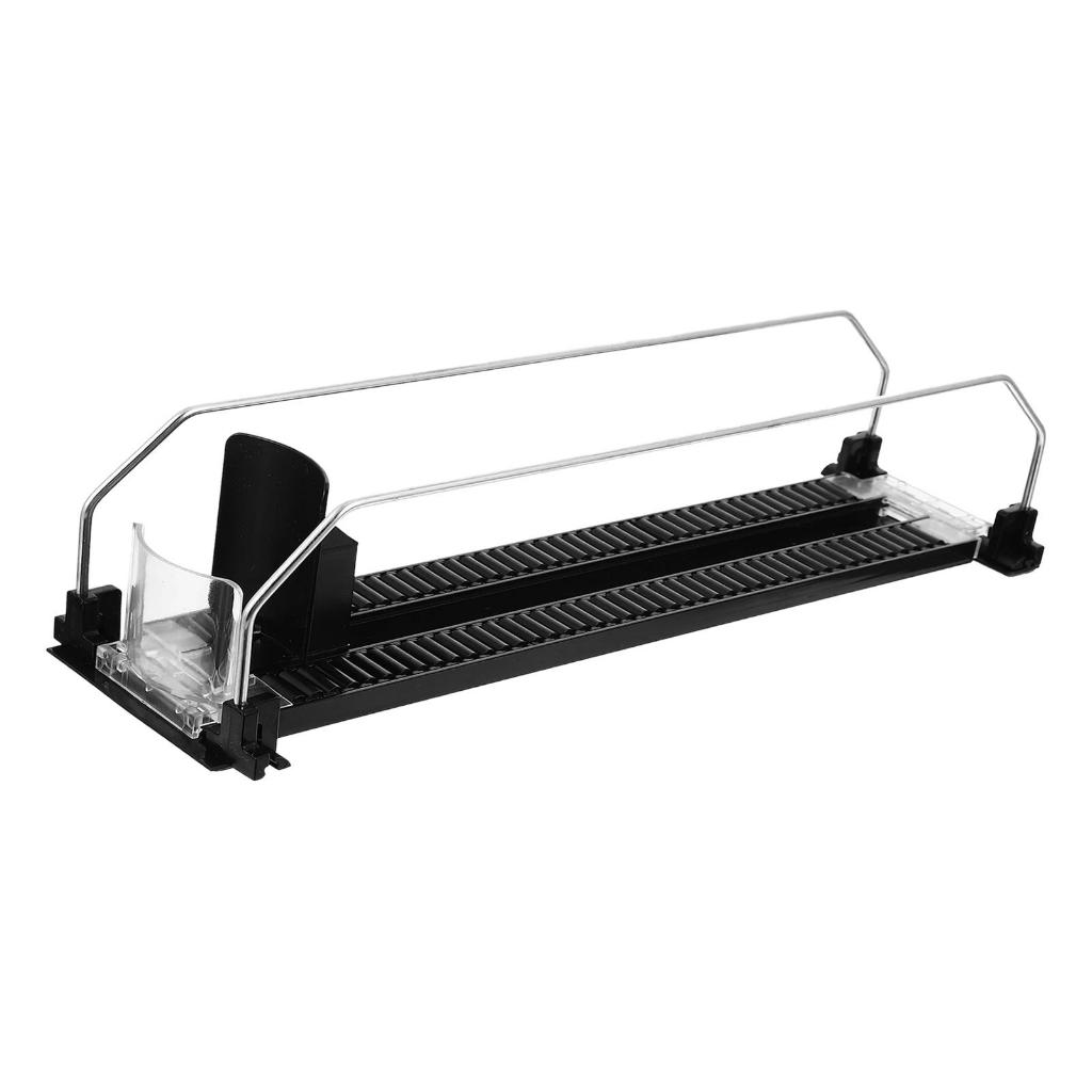 Shelf Auto Sliding Replenishment Drink Pusher Drink Organizer Stacking ...