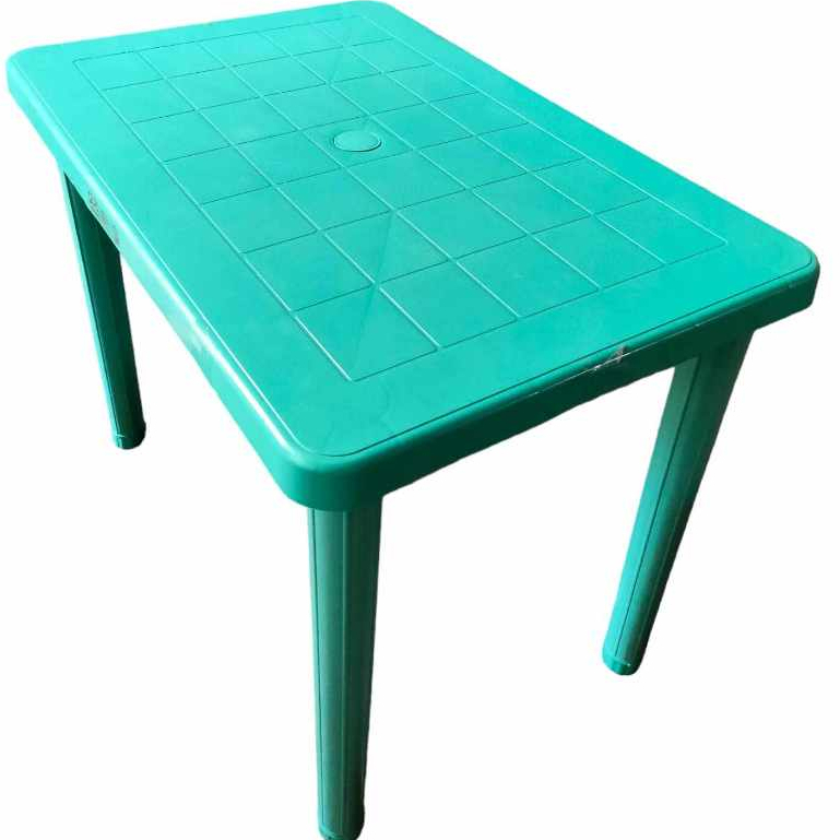 MONOBLOCK TABLE 4 SEATER N0. 1124 TABLE J&T HEAVY DUTY MONOBLOC TABLE ...