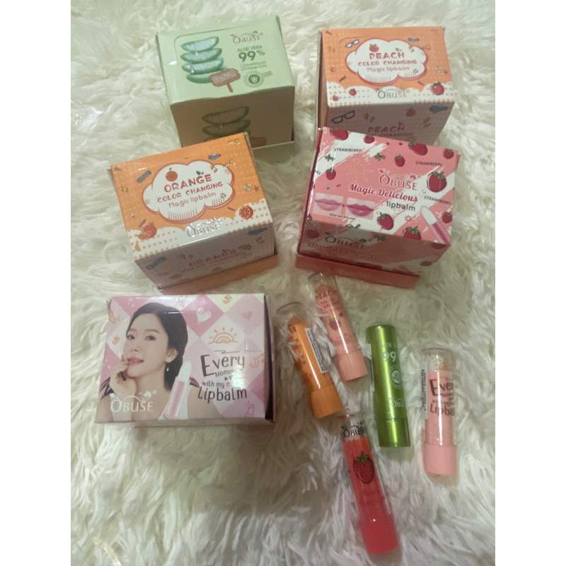 OBUSE MAGIC LIPBALM FROM THAILAND | Shopee Philippines