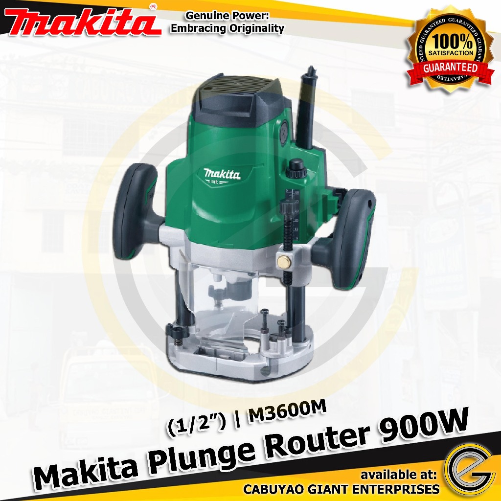 Makita Plunge Router 900w 1/2 inches | M3600M | Shopee Philippines