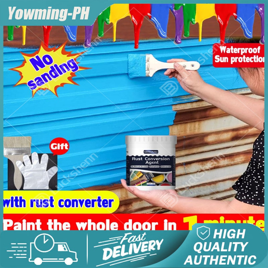 50 years without rusting or peeling XGJ anti rust paint for metal rust ...