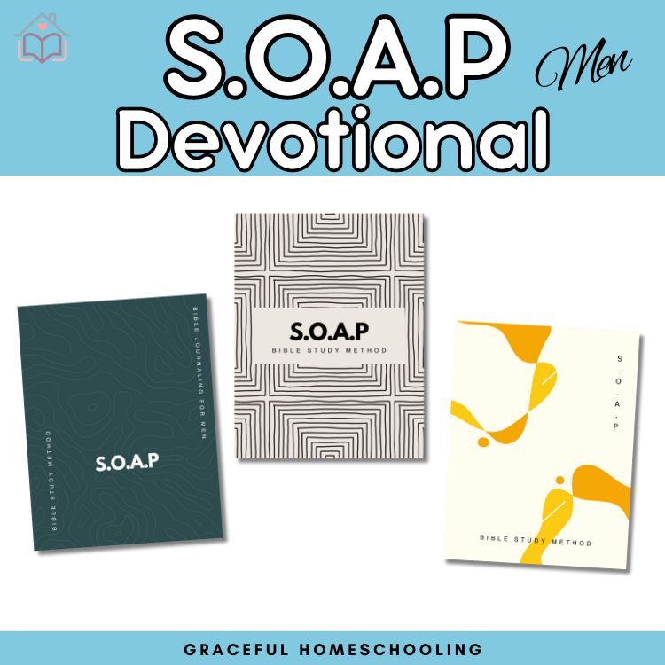 SOAP Bible Study Method for Men, Devotional Journal for Men, Devotional ...