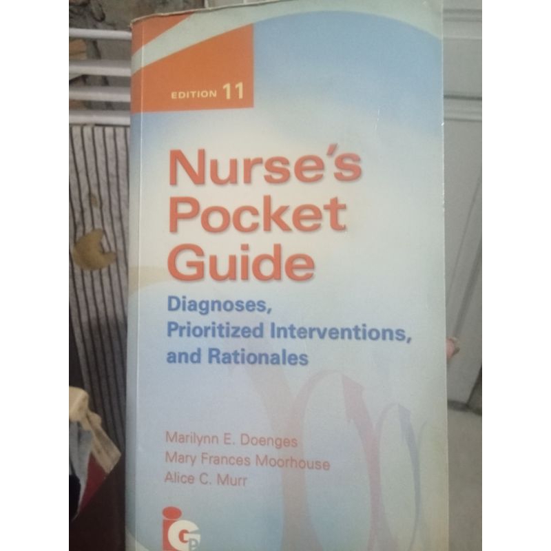 NURSES POCKET GUIDE 11 edition... | Shopee Philippines