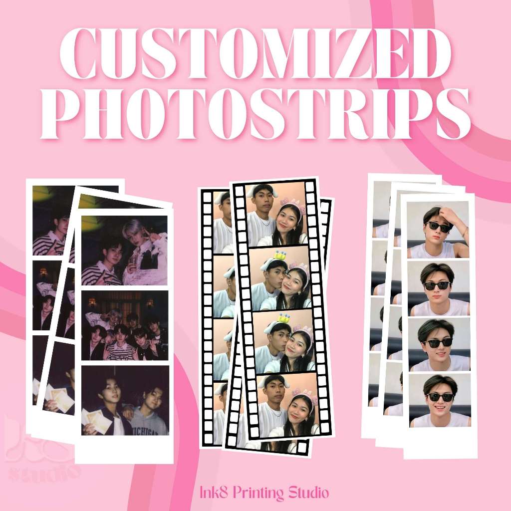 INK8 | Customized Photostrips Filmstrips Souvenirs Printing Services | Shopee Philippines