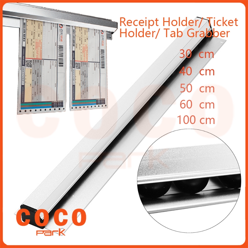 Ticket Holder Tab Grabber Receipt Check holder Bar Bill Organizer ...