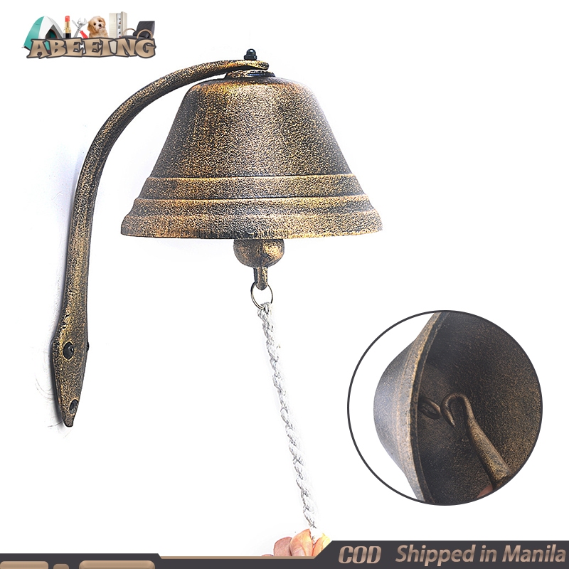 Outdoor Wall Mounted Cast Iron Door Bell for Church Home and School ...