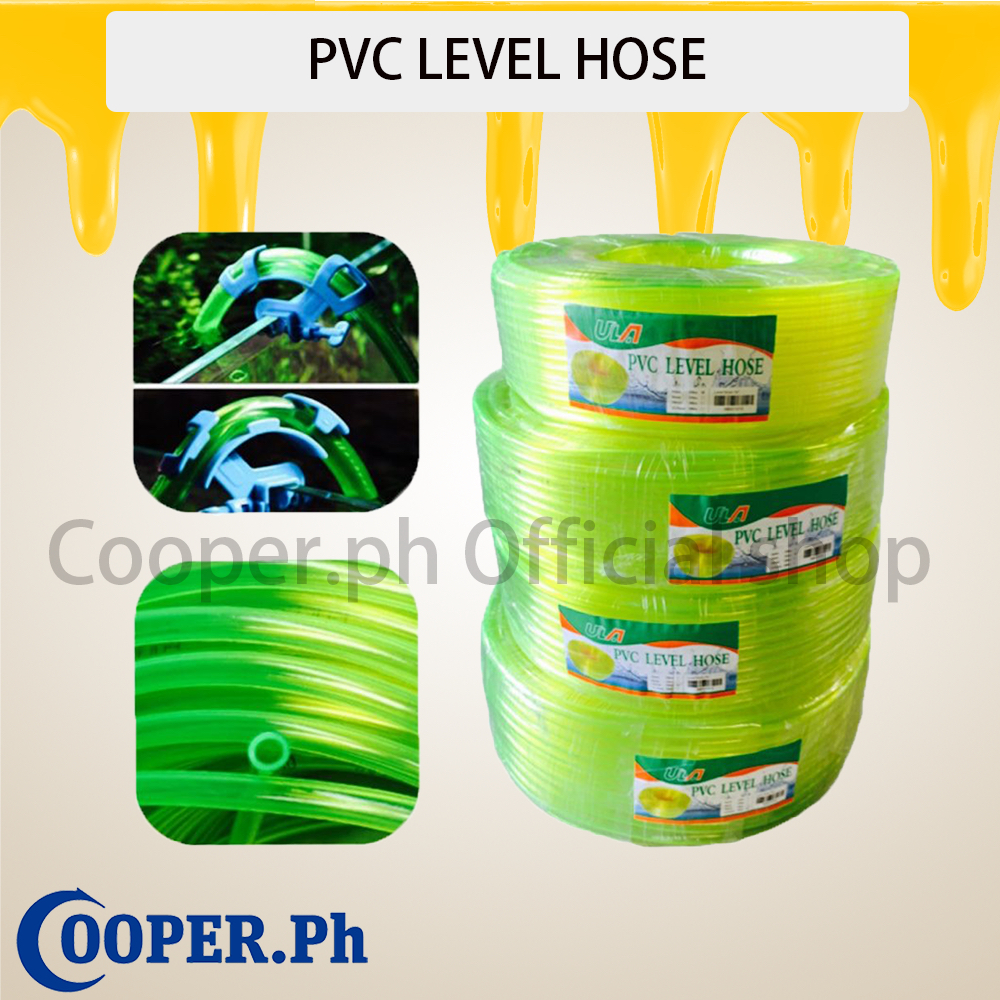 pvc level hose per roll 1/4",5/16",3/8",1/2" | Shopee Philippines