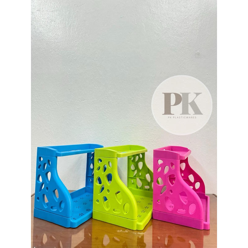 Uniglobal #909 Top Table Rack Desk Organizer 2 layer kitchen rack ...