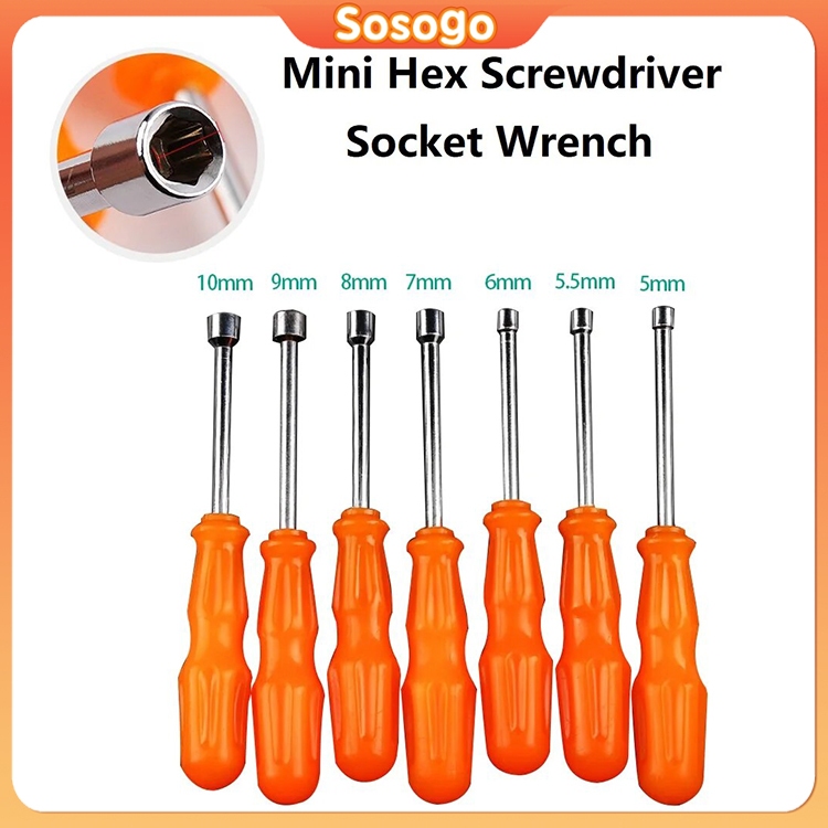 Socket Wrench Screwdriver Smooth Surface Resistant to Wear and Rust ...