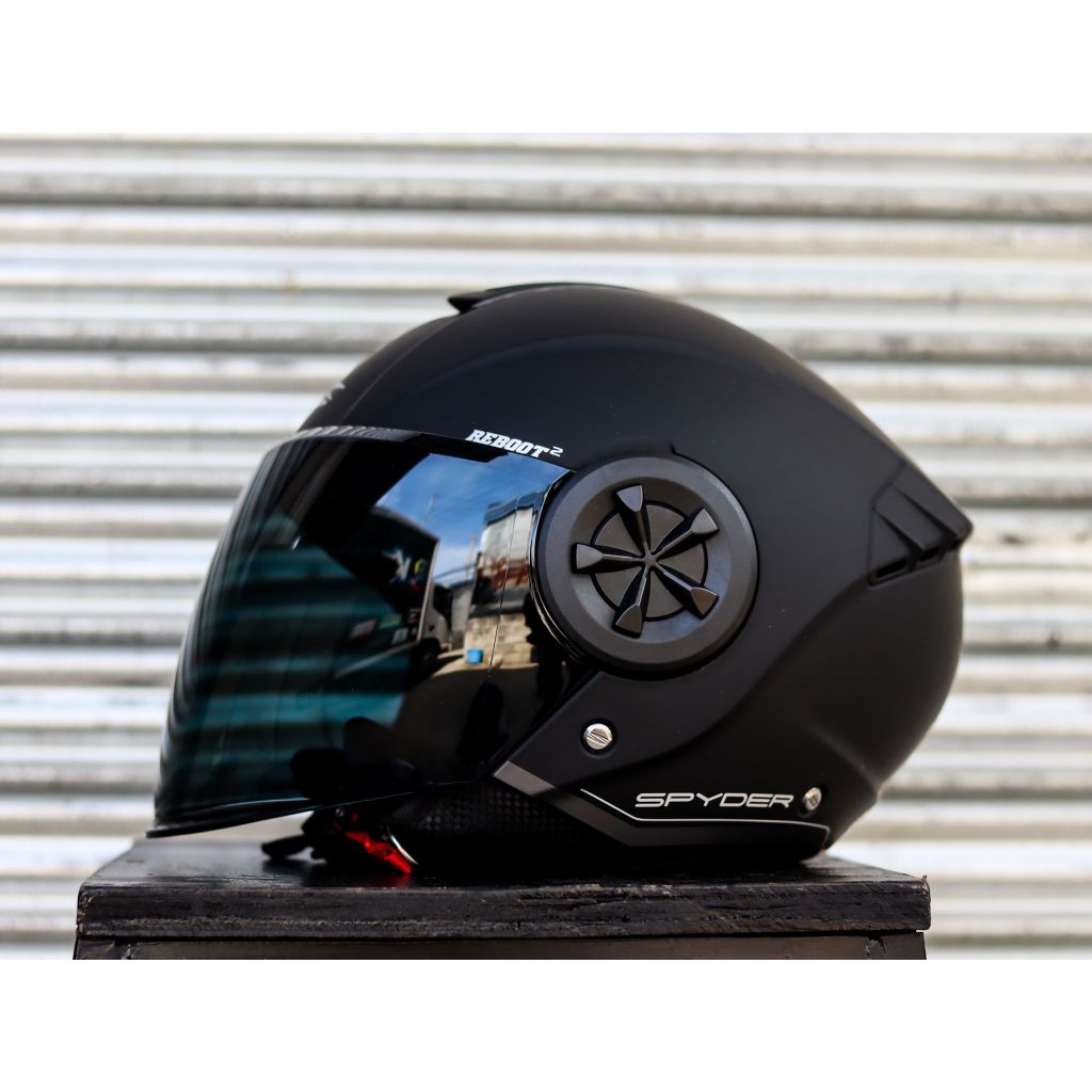 SPYDER HELMET REBOOT2 3401M S MATTE BLACK GRAY SO V2 | Shopee Philippines