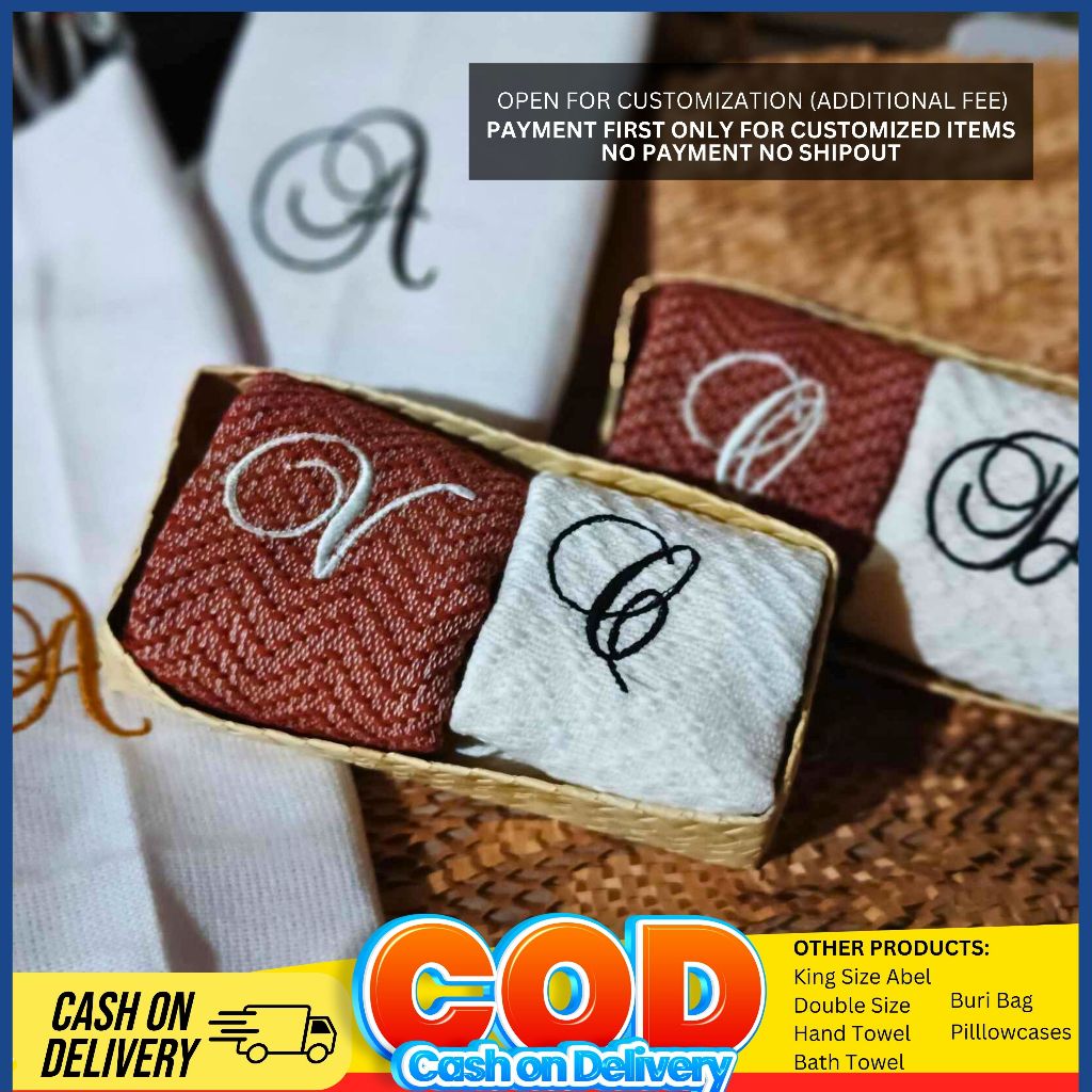 EMBROIDERY SERVICE FEE FOR INABEL PERSONALIZED WEDDING SOUVENIR ...