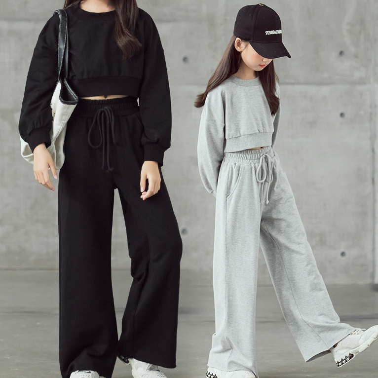 2pcs Kids Terno for Girls 7-16Y Kids Girl Terno ootd Suit Set Long ...