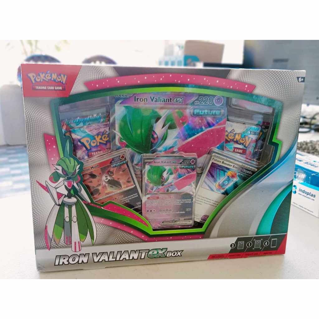 Pokemon TCG Iron Valiant EX Box Paradox Rift | Shopee Philippines
