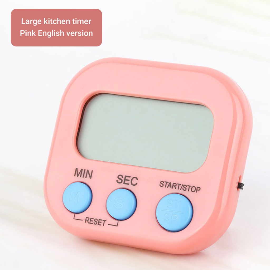Digital Kitchen Timer for Cooking Big Digits Loud Alarm Magnetic ...