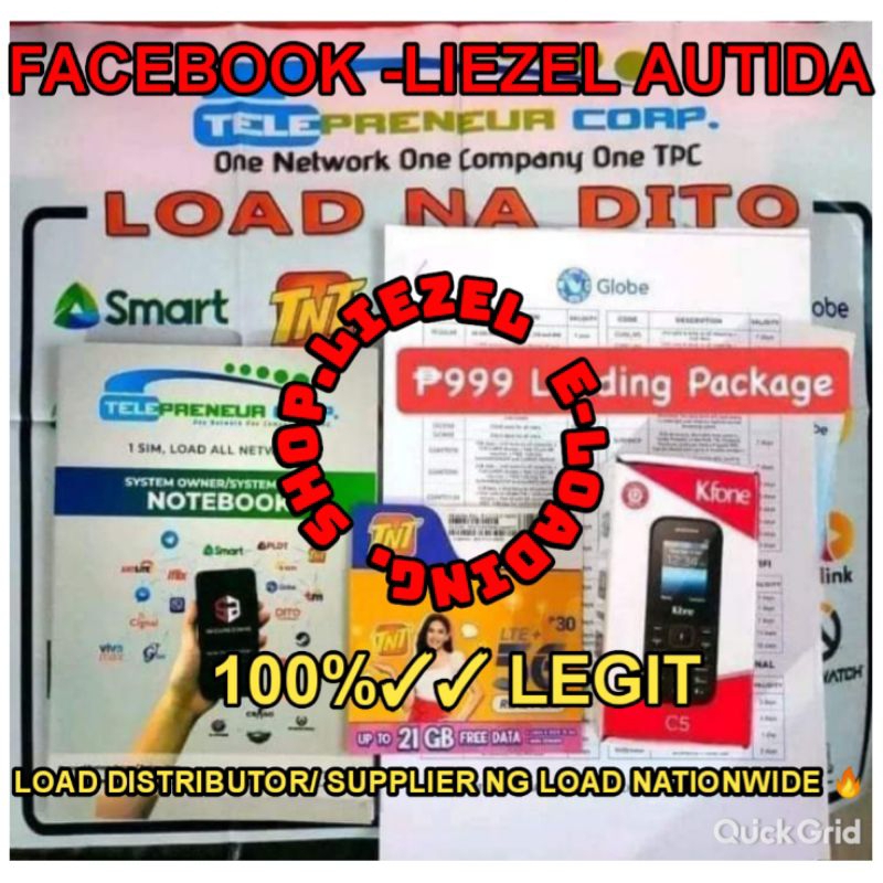 LOAD GUIDES TO ALLNETWORK SMART TNT SUN AND GLOBE/TM | Shopee Philippines