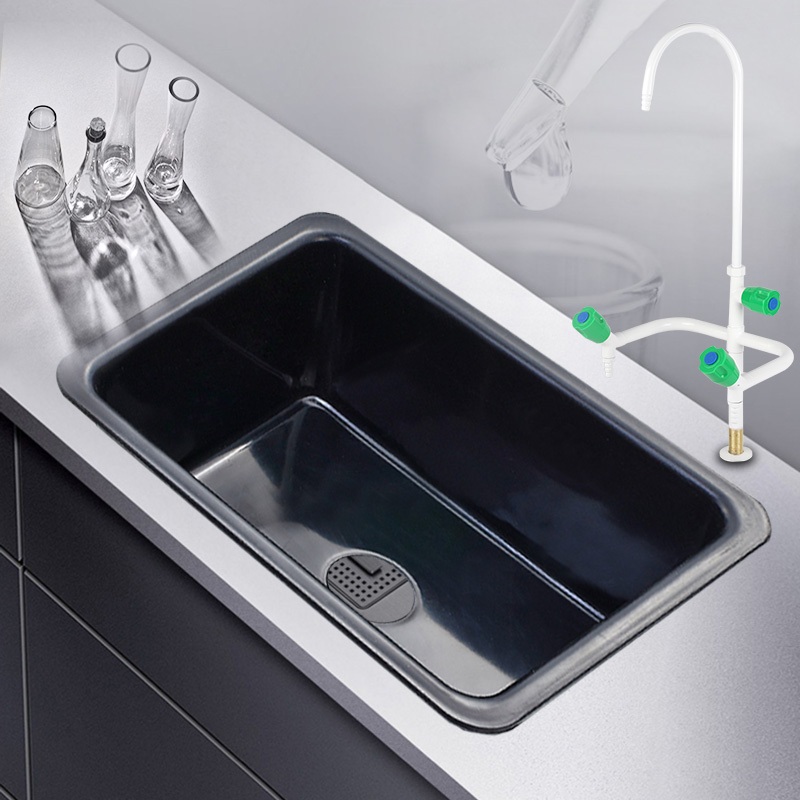 Laboratory sink high-density acid and alkali resistant PP sink water ...