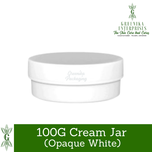 100G WHITE CREAM TUB JAR COSMETICS PACKAGING | Shopee Philippines