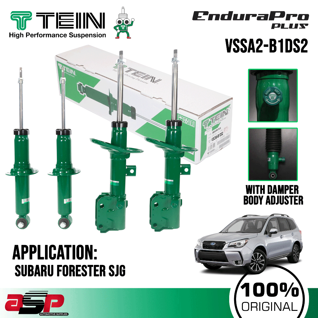 TEIN ENDURAPRO PLUS KIT Shock Absorber for Subaru Forester SJG - WITH ...