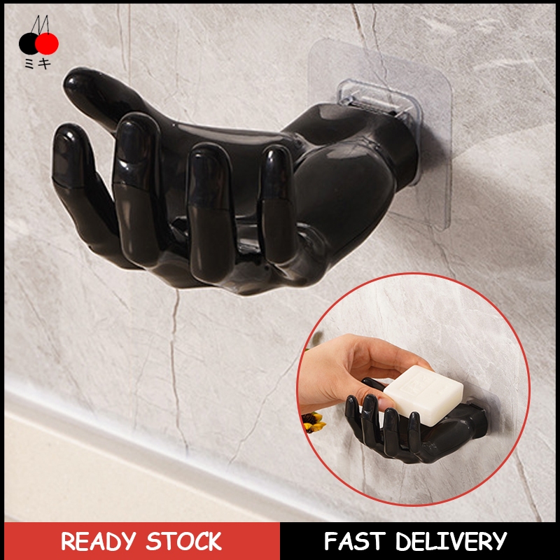 Hand Shape Holder Wall Hanger Bathroom Supplies Hanger Hook Storage ...