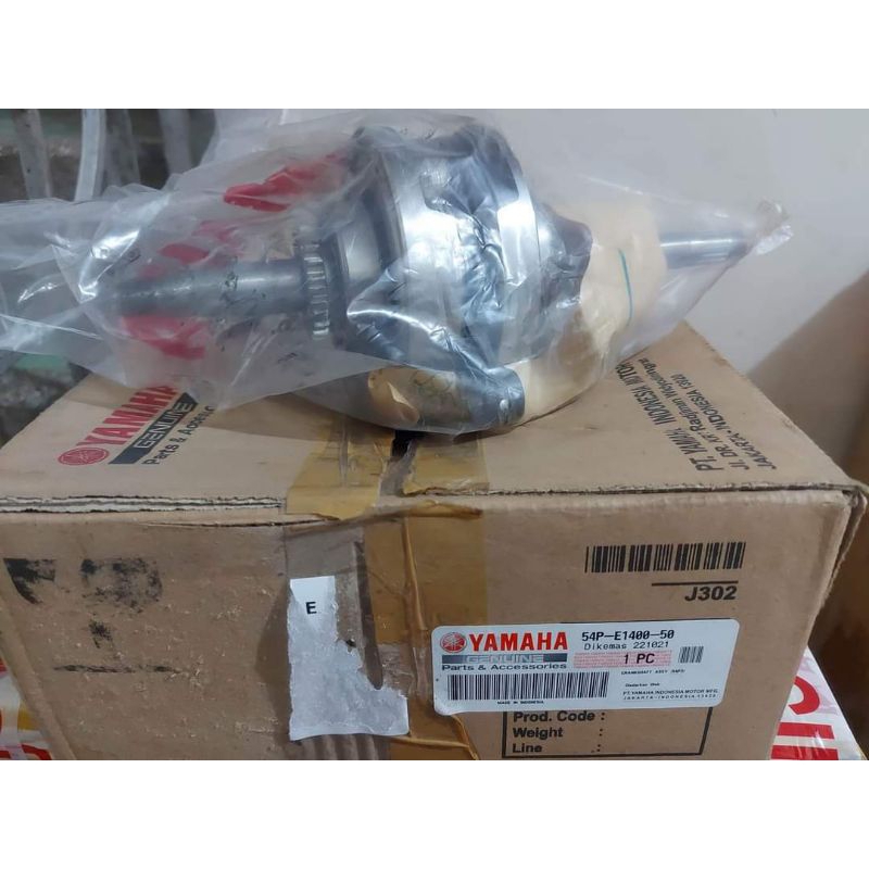 YAMAHA GENUINE CRANKSHAFT ASSY MXI 125/NMAX/AEROX V1/MIO GRAVIS/MSI 115/MX 125/MIO I 125/MSI 125 ...