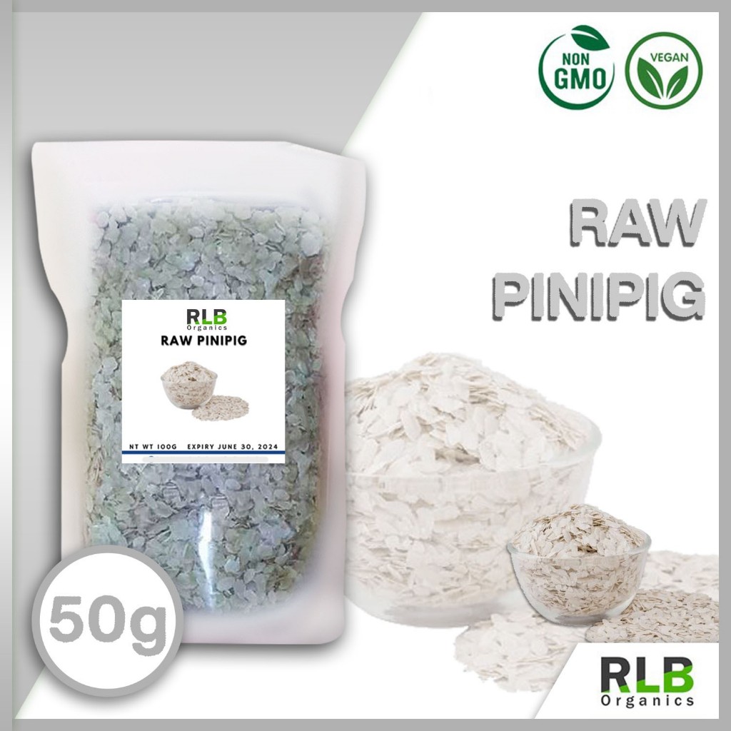50 grams Pinipig Raw Uncooked Pinipig HaloHalo Topping Dessert Young ...