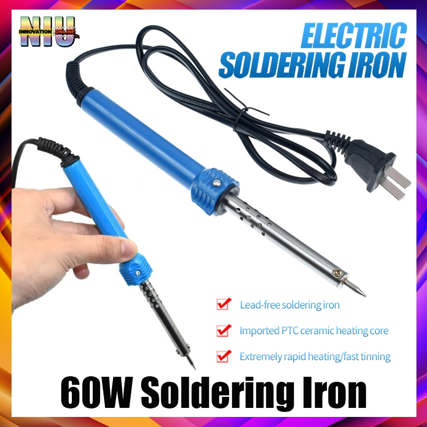 (VARIATION) 60W Electric Welding Soldering Iron 220V Repairing Tool/ 7 ...