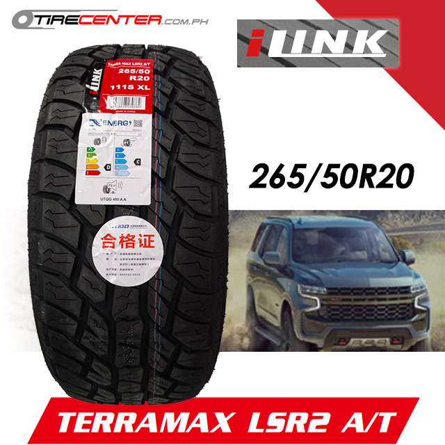 265/50 R20 111S iLINK TERRAMAX ALL TERRAIN TIRE LSR2 FOR SUV / PAJERO ...