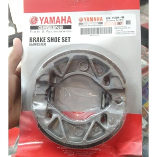brake shoe MIO/AEROX/M3/MXI 125/MSI 115 ( 1LB-F530K-00 ) 100% YAMAHA ...