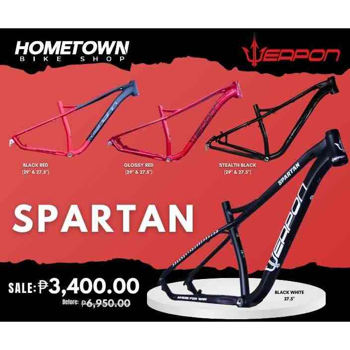 Weapon Spartan Trail Frame | Shopee Philippines