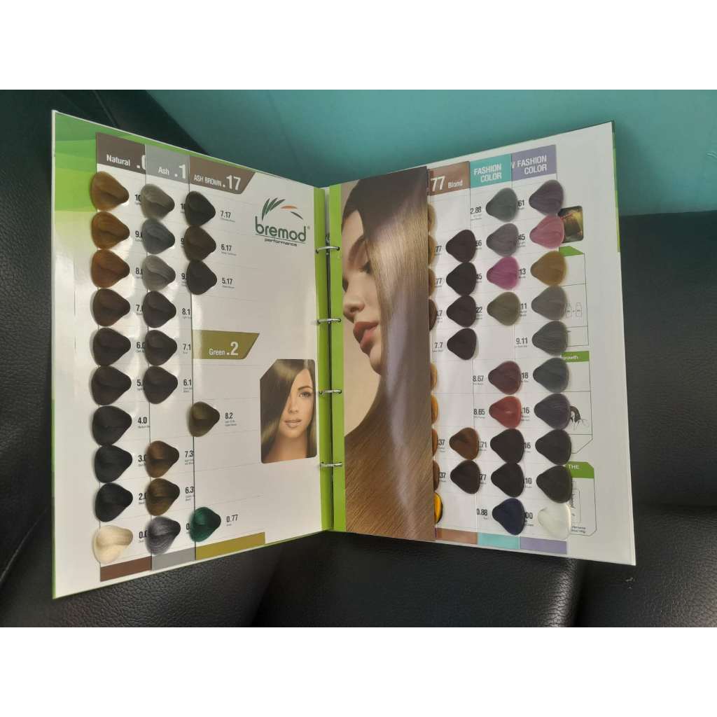 BREMOD UPDATED HAIR COLOR CHART | Shopee Philippines
