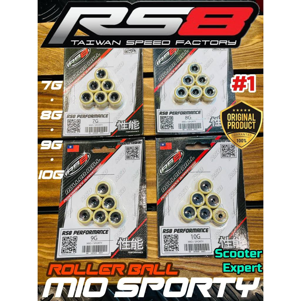 RS8 ROLLER BALL/FLYBALL FOR MIO SPORTY | Shopee Philippines