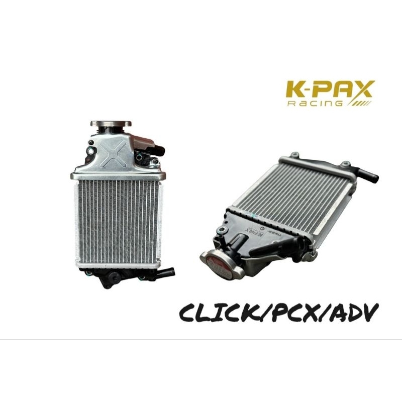KPAX STOCK SIZE RADIATOR ASSY FOR HONDA PCX 150 / ADV 150 / CLICK 125 ...