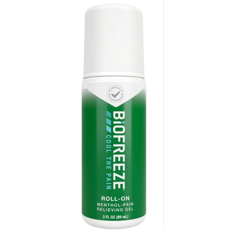 BioFreeze Roll-On Menthol Pain Relieving Gel. 3 fl. oz. (89ml) Bottle | Shopee Philippines