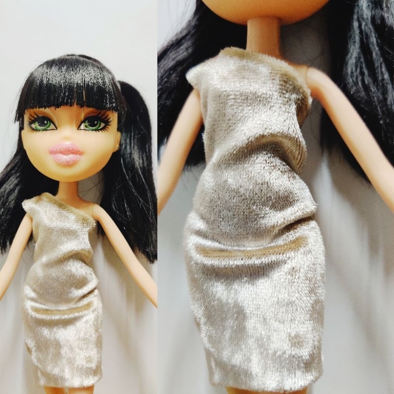 1pc one sided dress Velvet texture(doll clothes only) | Shopee Philippines